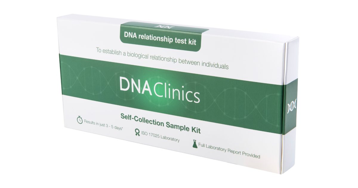 Grandparent DNA test kit from DNA Clinics | Crystal Health